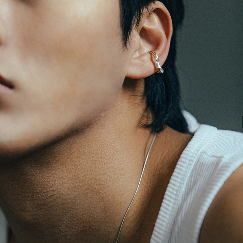 Curve Hook Earcuff 갈고리 드롭 이어커프 | 26,000원 | 아몬즈 주얼리