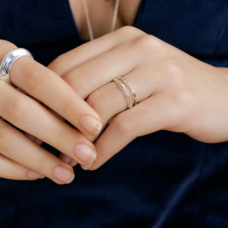 Dice Ring (Silver) | 48,000원 | 아몬즈 주얼리