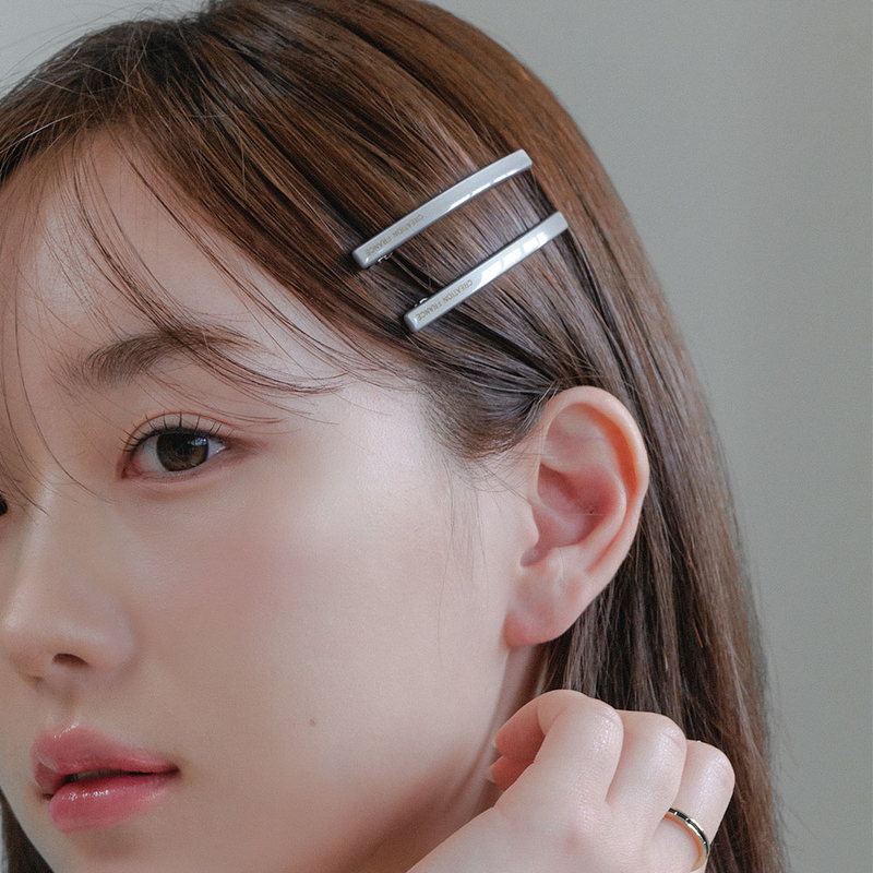 Basic Square Hairpin | 16,720원 | 아몬즈 주얼리