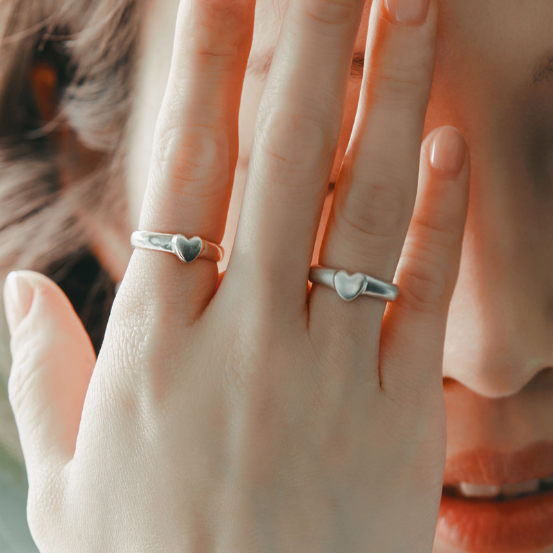 Petite Heart Ring | 54,000원 | 아몬즈 주얼리