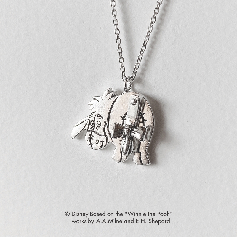 [Disney] Ribbon Tail Eeyore necklace | 99,000원 | 아몬즈 주얼리