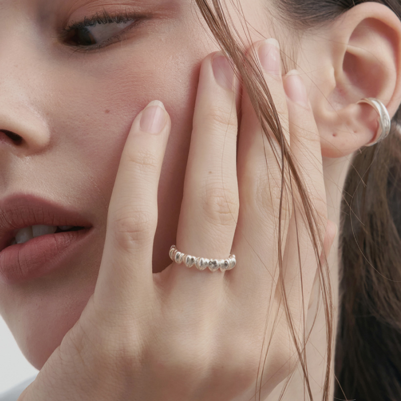 925 Silver Thick Sailor Rope open ring | 59,000원 | 아몬즈 주얼리