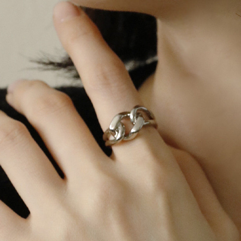 Twist Silver Bold Ring 꼬임 실버 볼드 반지 | 19,000원 | 아몬즈 주얼리