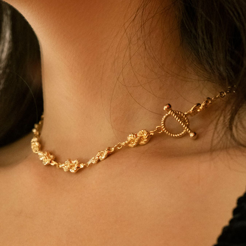 Infinite Lace Chain Necklace | 306,900원 | 아몬즈 주얼리