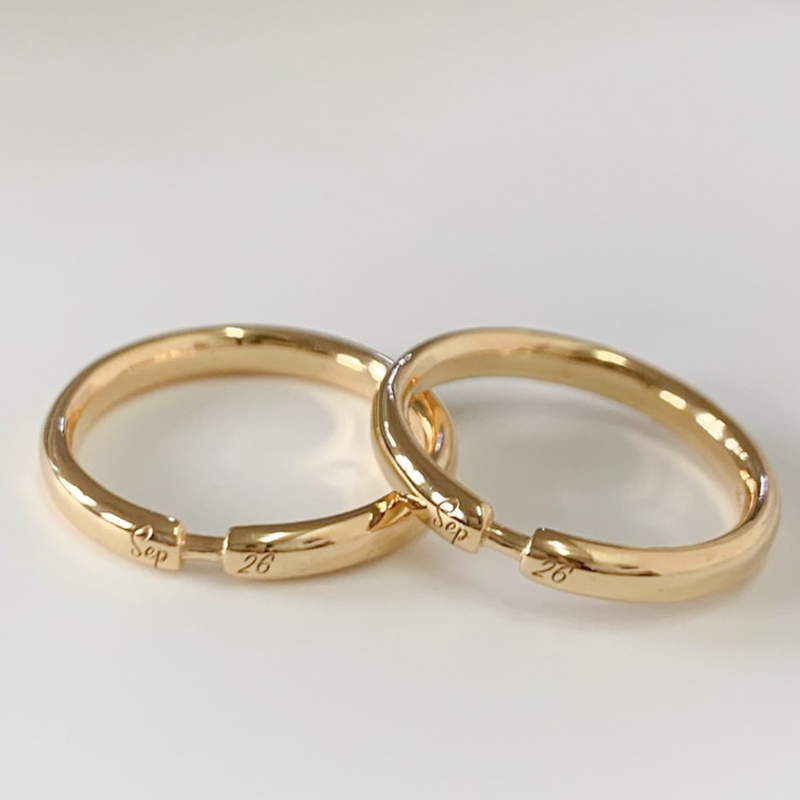 [아몬즈] connect ring (gold plated) | 상품후기