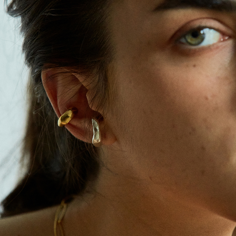 Chunky Curve Ear Cuff (S) | 68,000원 | 아몬즈 주얼리
