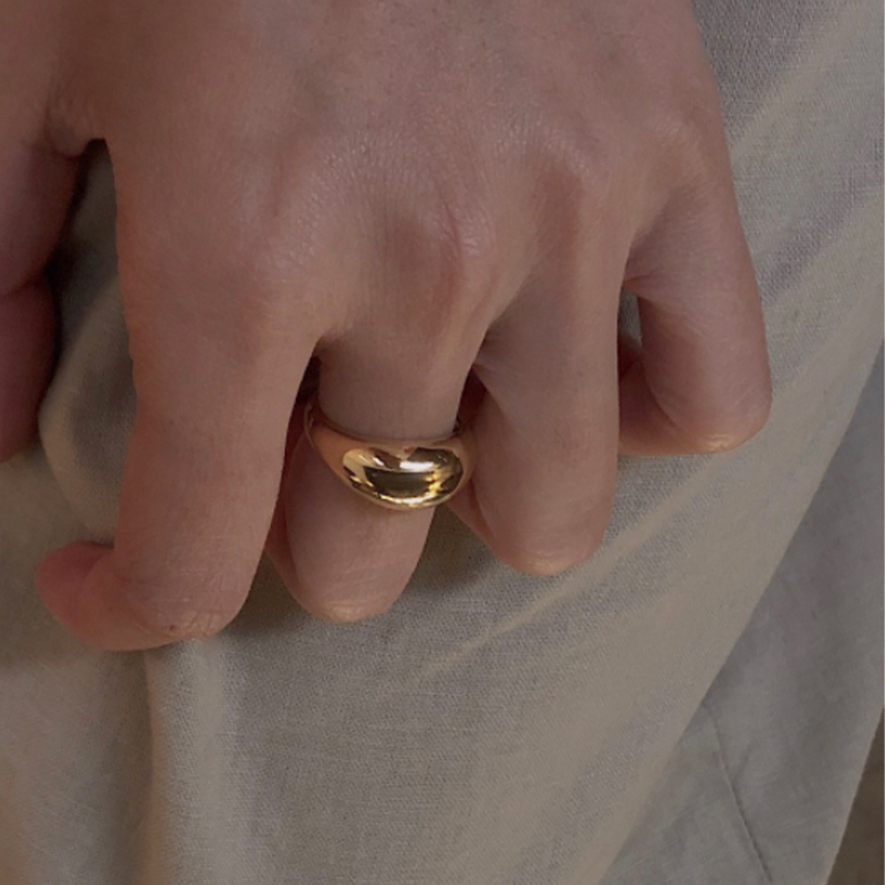 Gold volume ring | 75,000원 | 아몬즈 주얼리