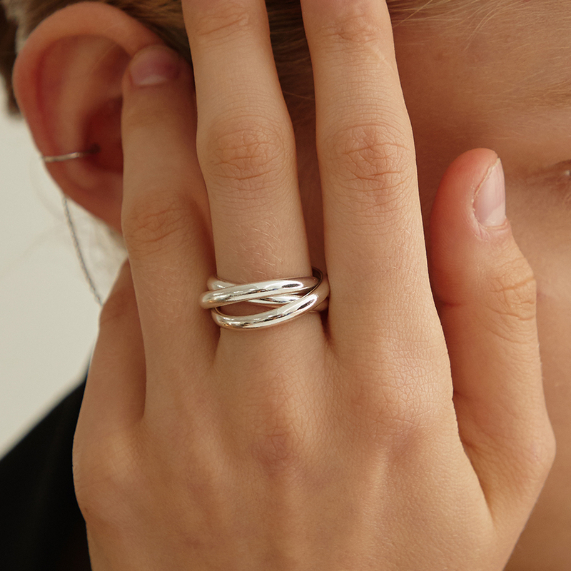 [아몬즈] [BTS 제이홉 외 다수 셀럽 착용] slurp ring | 상품후기