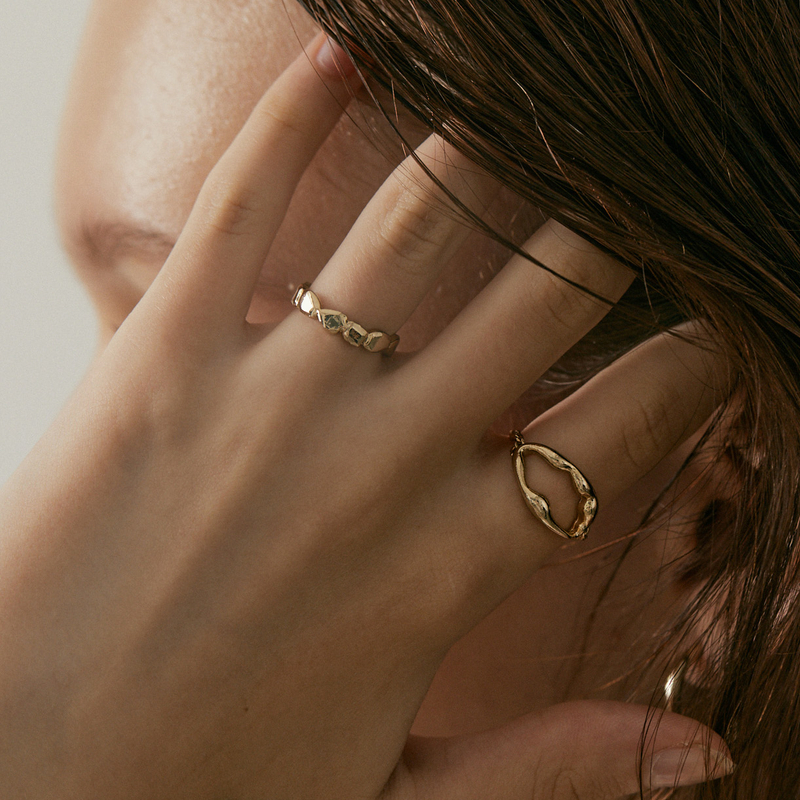 실버 스퀘어 반지 forest ring 007 | 65,000원 | 아몬즈 주얼리