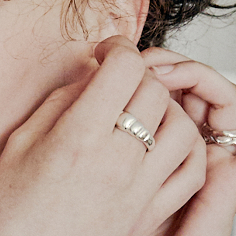 Mini Volume Ring | 79,000원 | 아몬즈 주얼리
