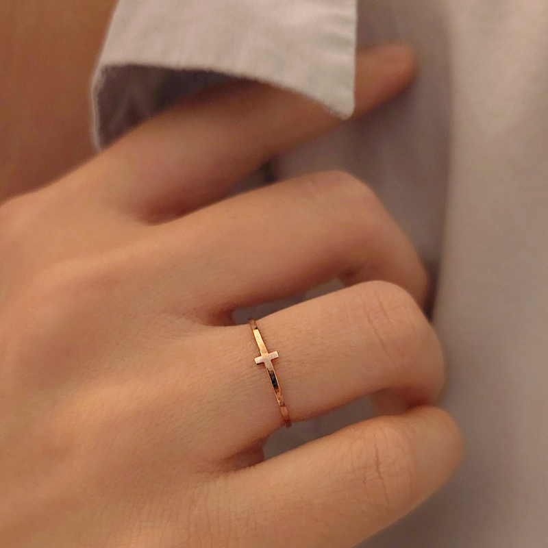 10K14K 실반지 머스틱 스키니 | 125,000원 | 아몬즈 주얼리