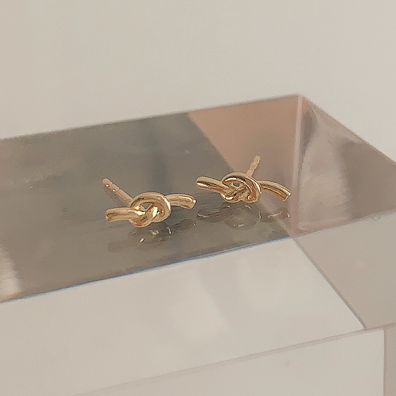 (14k gold) 프레첼 귀걸이 *2color | 60,000원 | 아몬즈 주얼리