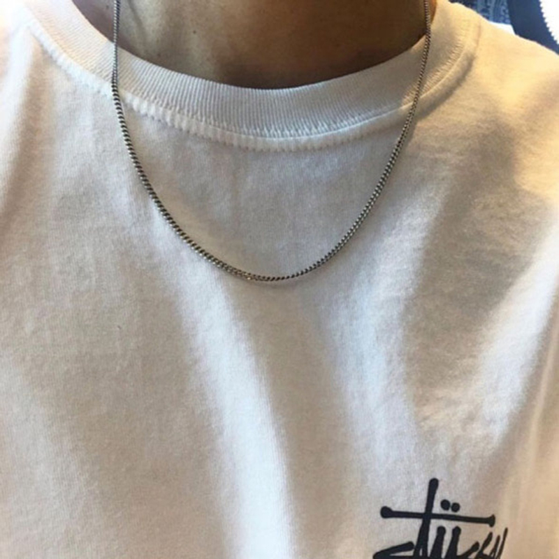 Bs-373 925실버 기본 체인목걸이 | 99,000원 | 아몬즈 주얼리