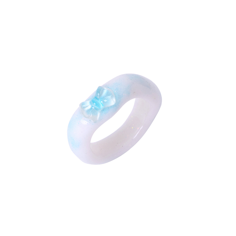 clear ribbon ring | 33,000원 | 아몬즈 주얼리
