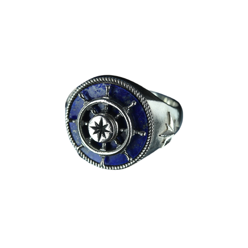 Spinning Ship Wheel Ring | 216,000원 | 아몬즈 주얼리