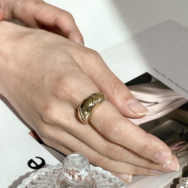 grain ring (gold plated) | 95,000원 | 아몬즈 주얼리