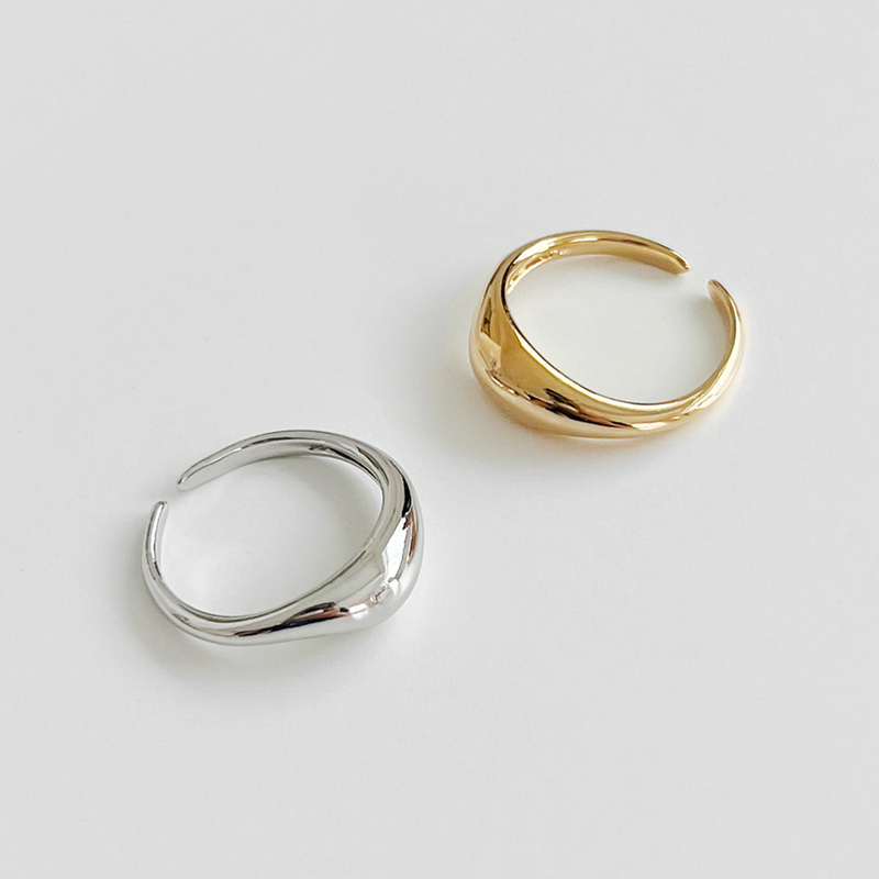 camel curve ring (2colors) | 25,000원 | 아몬즈 주얼리