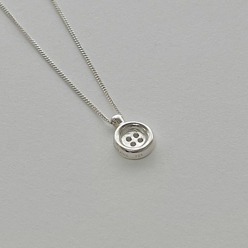 [아몬즈] button necklace | 상품후기